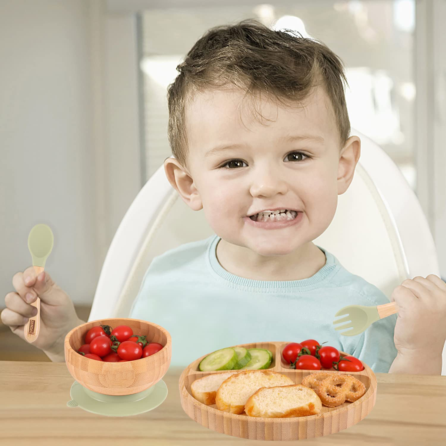 Bamboo Suction Bowl – Love Nature